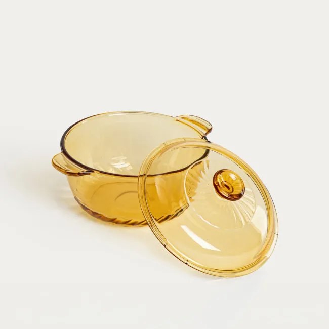 Zapékací mísa AURELA žlutá 736568