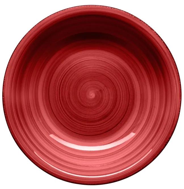 Hluboký talíř 21 cm Bel Tempo Barva: Červená