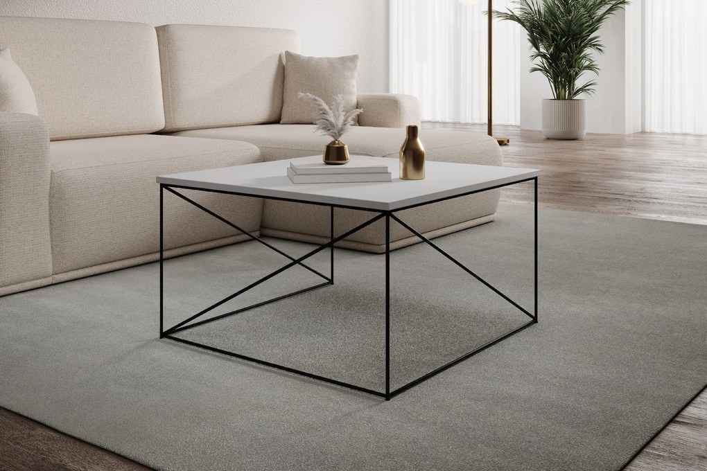 ADRK Furniture Konferenční stolek Nelia CT-NEL-B-WM