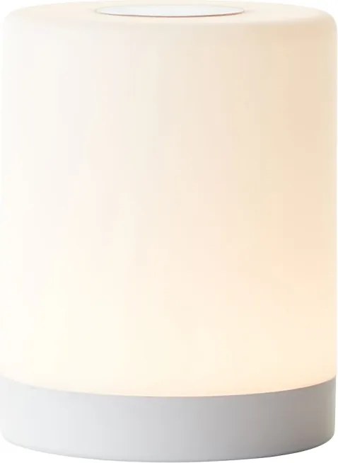 Brilliant G40955/05 AKU stolní lampa ARO RGB bílý lem USB-A, IP44