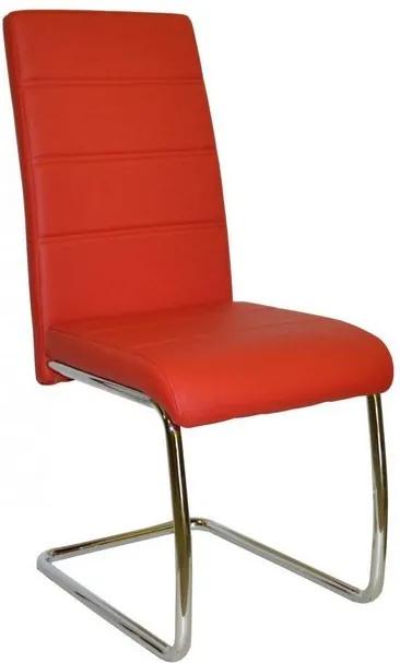 Jídelní židle Y100 červená