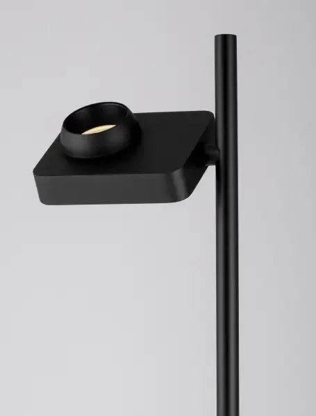 LED stmívatelný černá stojací lampa Kedros