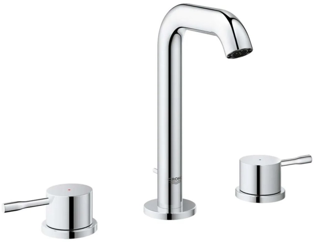 Grohe Essence - Tříotvorová umyvadlová baterie M, chrom 20296001