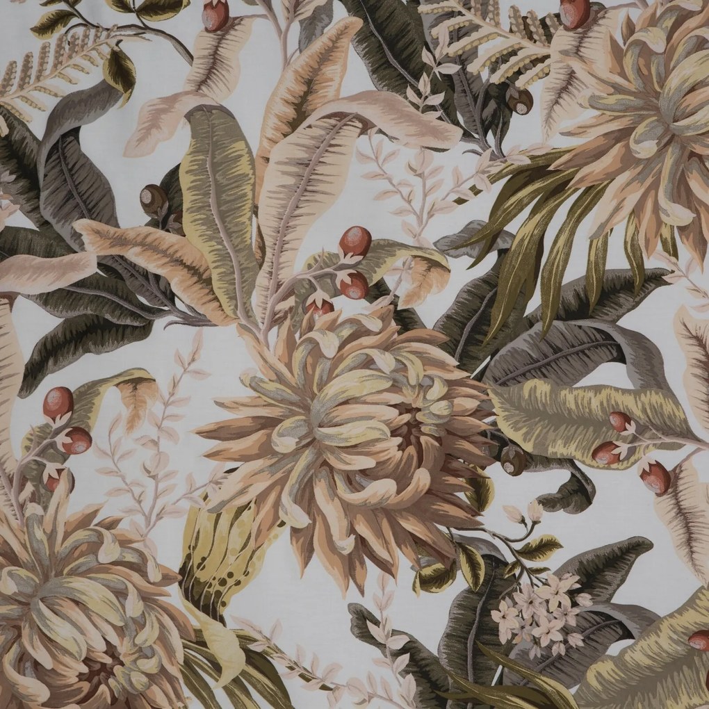 SATÉNOVÉ LOŽNÍ POVLEČENÍ SPRING18 200X220 CM, 2 KS 70X80 CM VZOROVANÉ