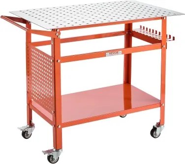 Svařovací stůl 101,6 × 61 cm svářečský pracovní stůl se statickou hmotností 362,9 kg
