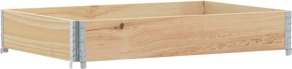 Zahradní truhlík 120 x 80 cm masivní borové dřevo 3295843