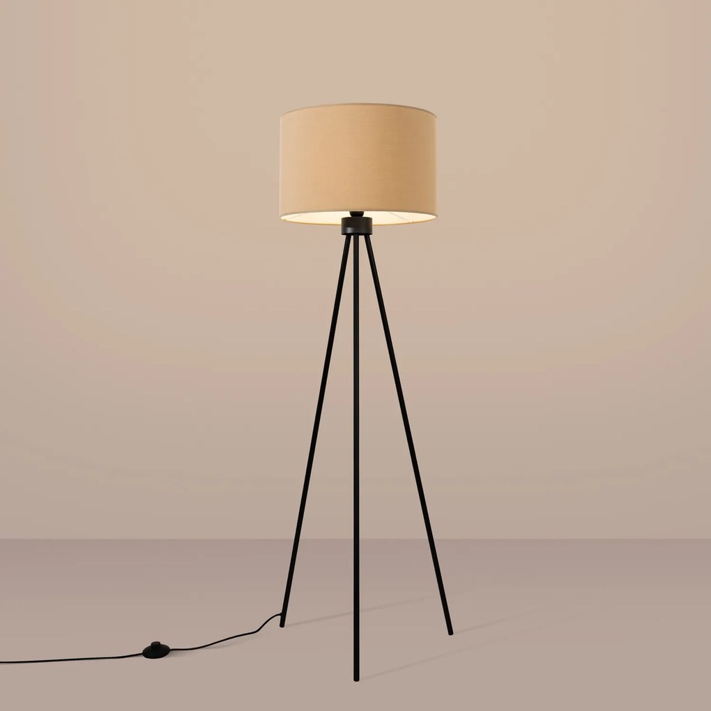 Sollux Lighting Stojací lampa NEVIA béžová