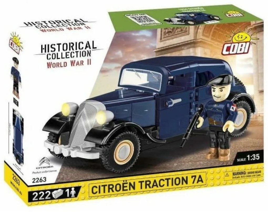 Stavebnice cobi 2263 1934 citroën traction 7a
