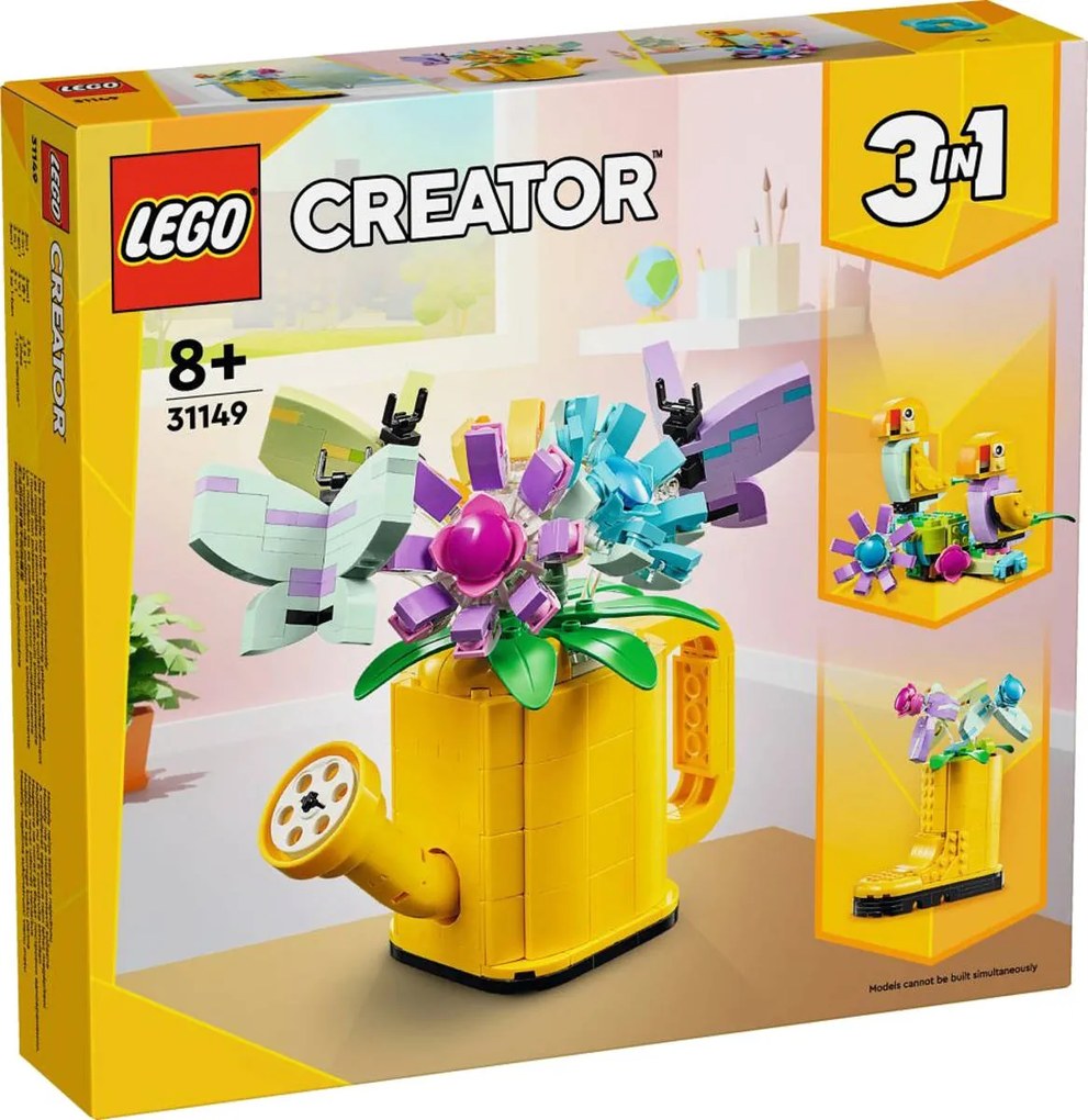LEGO CREATOR Květiny v konvičce 3v1 31149 STAVEBNICE 2231149
