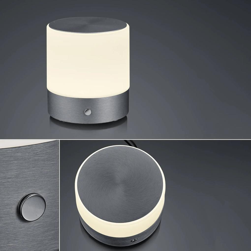BANKAMP Button stolní lampa výška 18,5cm antracit