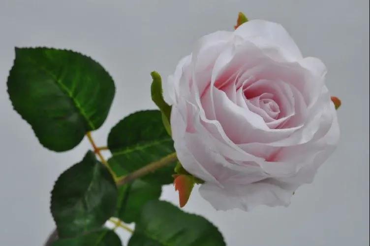 Umělá květina Silk-ka Růže růžová 49cm