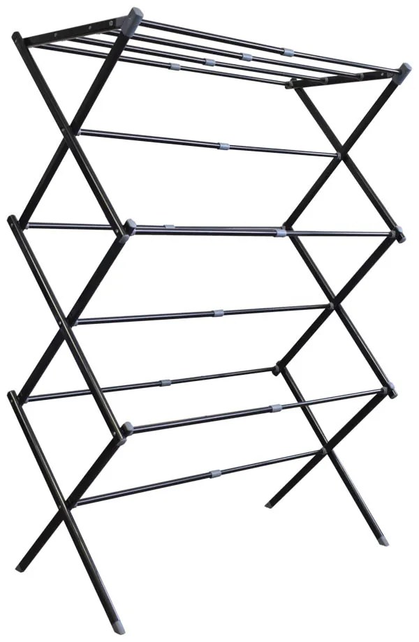 Erga Model 102 Black, patrový sušák prádla 44x39x105 cm, černá, ERG-SEP-10SUSSTORO102