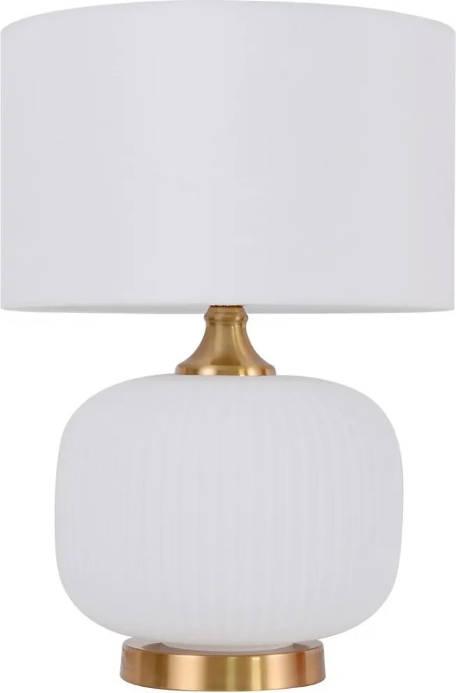 Stolní lampa Tamiza 48 cm bílá 1xE27