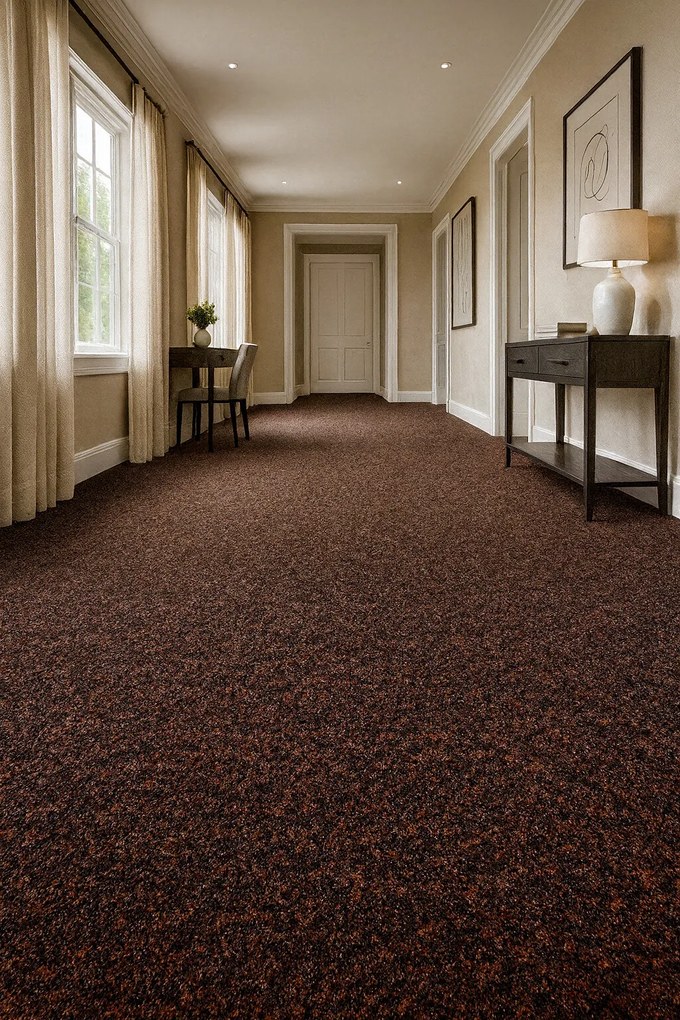 Rinos bv, Čistící zóna Robust 132 hnědá, šíře 200 cm, šíře 1,35m,2m, hnědá, pvc, chodba / předsíň