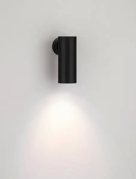 Designové nastěnné svítidlo Mor Černá