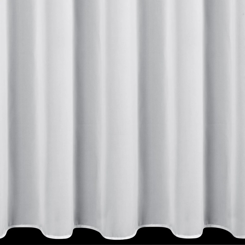 ZÁCLONA NA PÁSCE LUISA 400X160 CM BÍLÁ