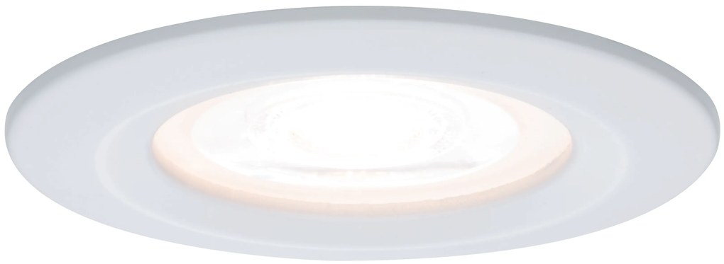 Paulmann 93631 Premium LED Nova, zápustná bodovka 1x max35W GU10, bílá, prům. 7,8cm, IP44