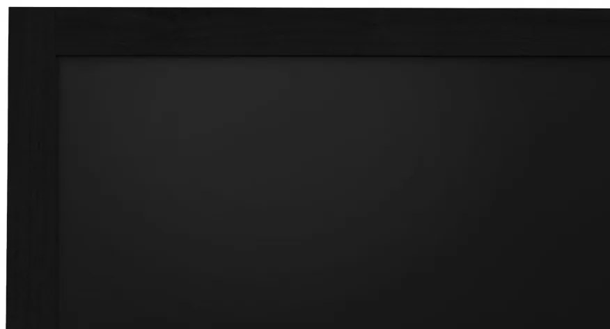 Allboards, Tabule černá křídová v dřevěném černém rámu 90x60 cm,TB96BK
