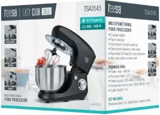 Kuchyňský robot EASY COOK SINGLE TEESA TSA3545, černá