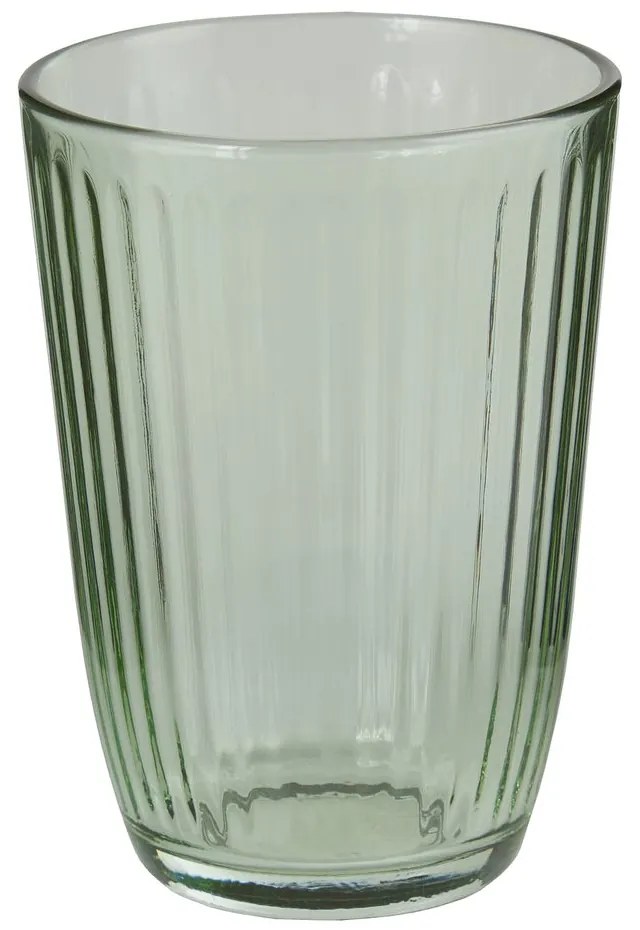 LINEE Sklenice 390 ml - zelená
