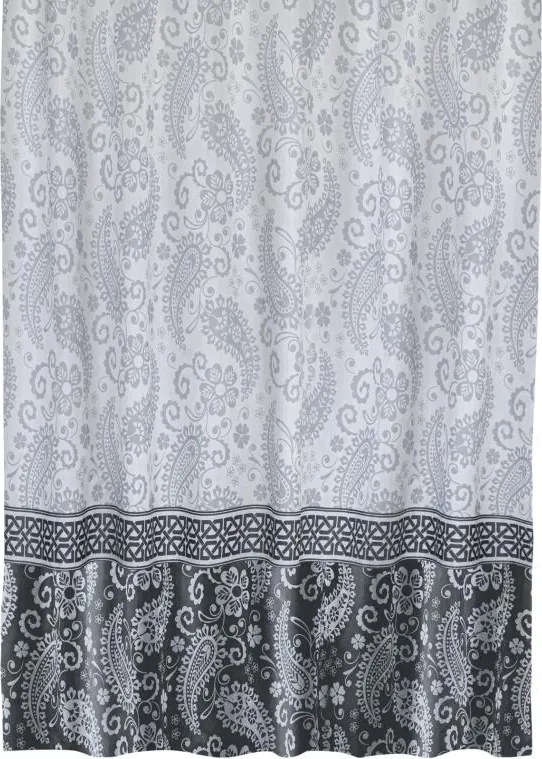 Bellatex Koupelnový závěs Šedá 180x200 cm