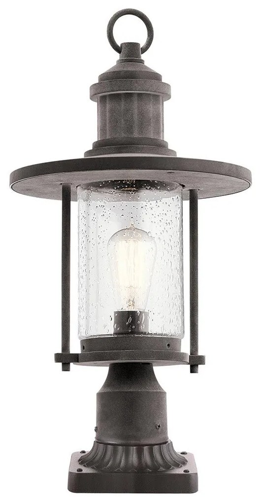 Elstead RIVERWOOD venkovní lampa lucerna/1xE27/starý zinek