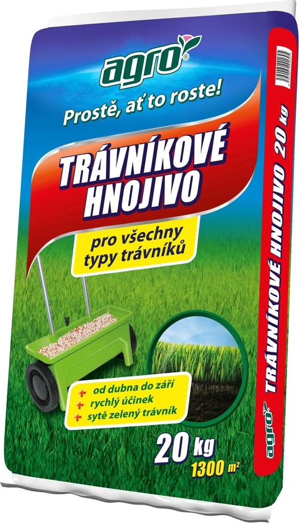 Agro Trávníkové hnojivo 20 kg