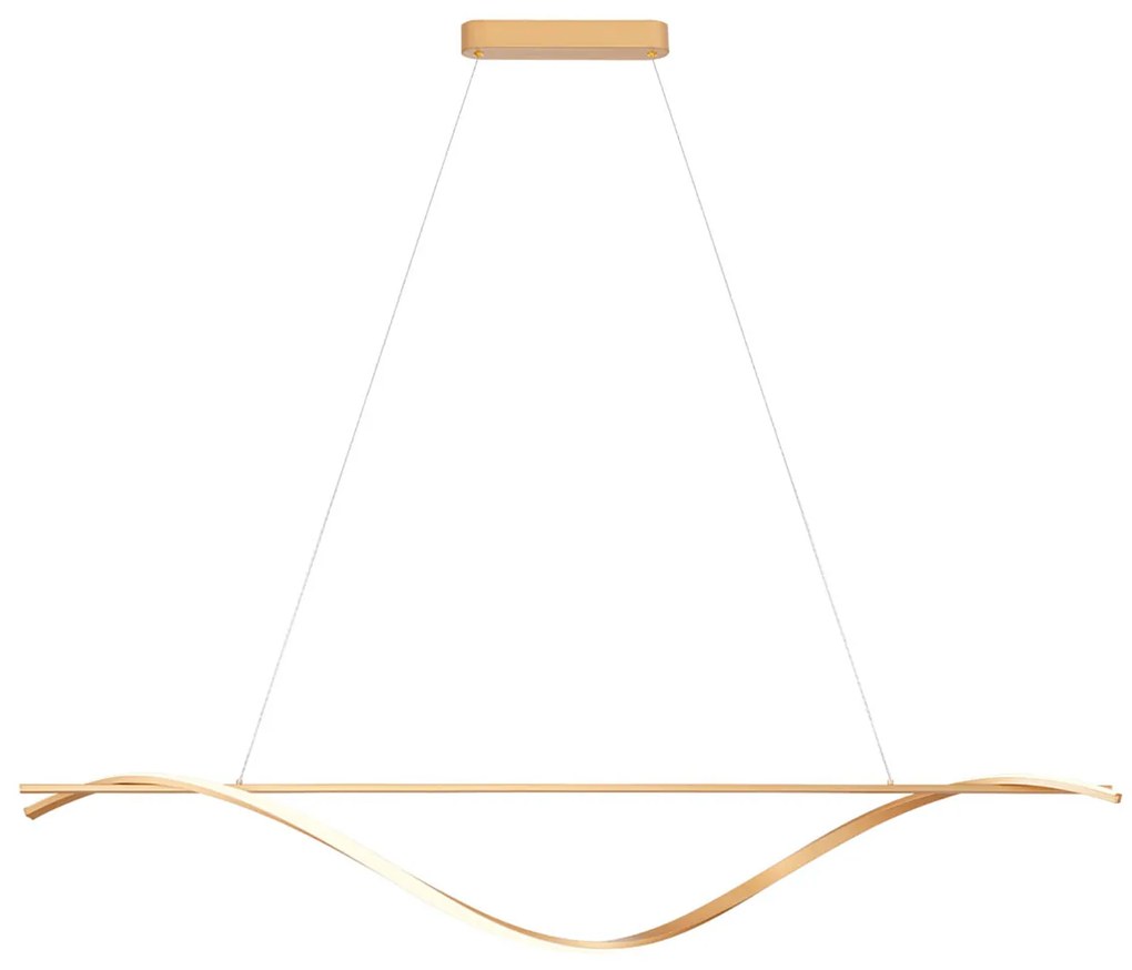 Redo 01-2517 závěsné LED svítidlo stmívatelné Savage bronz, 32W, 3000K, 150cm