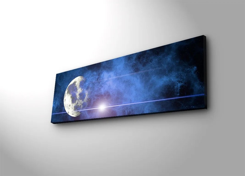 Obraz s LED osvětlením VESMÍR 54 30 x 90 cm