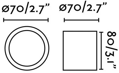 Faro 64207 - LED Bodové svítidlo HARU LED/6W/230V černá