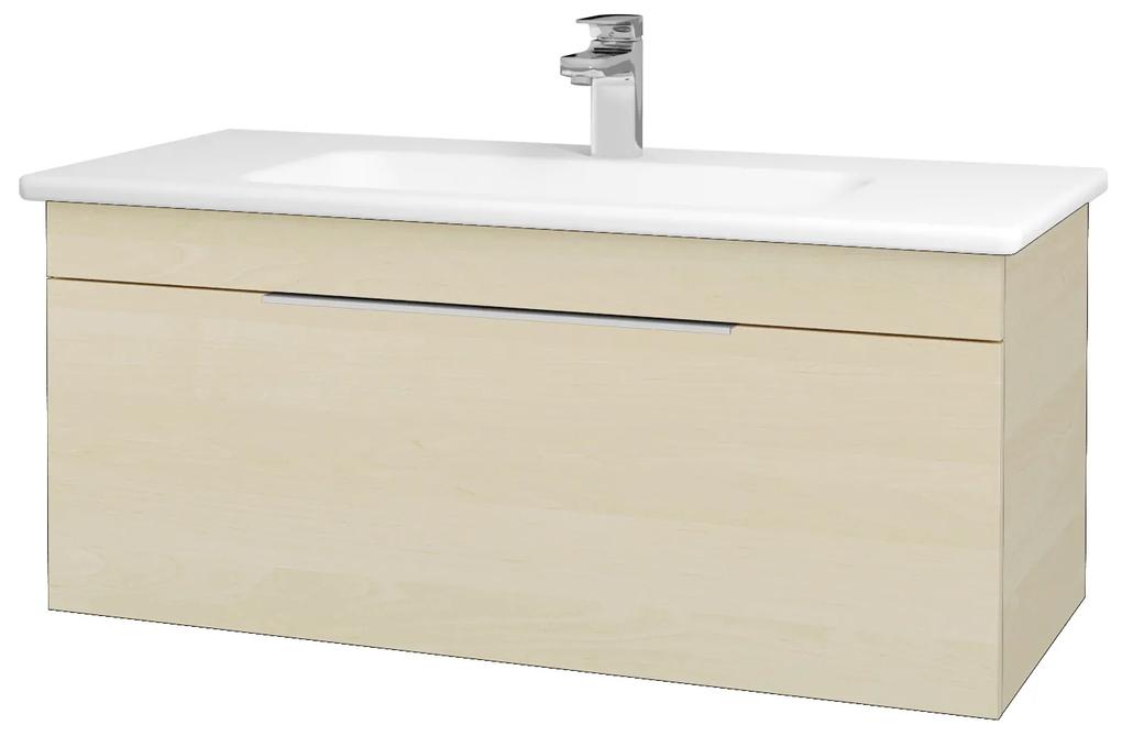 Dřevojas Koupelnová skříň ASTON SZZ 100 Varianta: N03 Graphite / Úchytka T02 / N03 Graphite