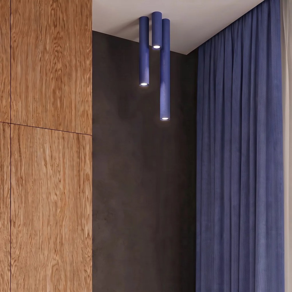 Sollux Lighting Stropní svítidlo LAGOS 10 ultramarín