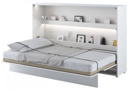 Sklápěcí postel BC-05 120x200 Bed-Concept, Barva: šedá, Osvětlení: bez osvětlení, LED světlo s USB: jedno LED světlo s USB