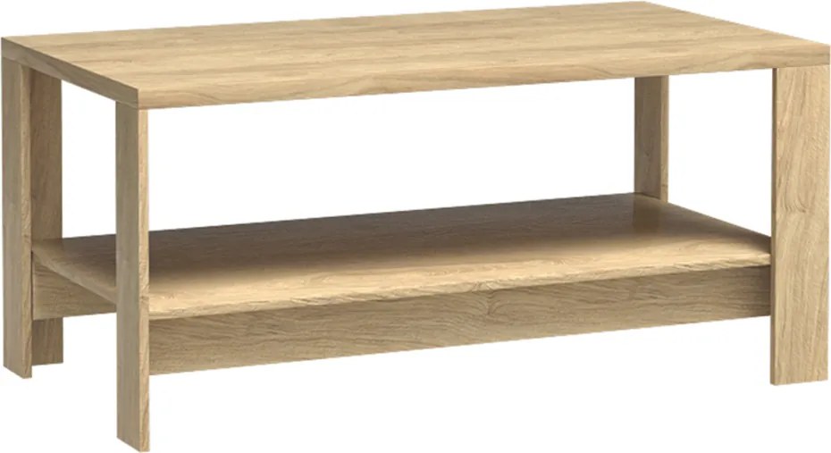 MEDIALON | konferenční stolek M18 | 120x65 cm | natural hikora