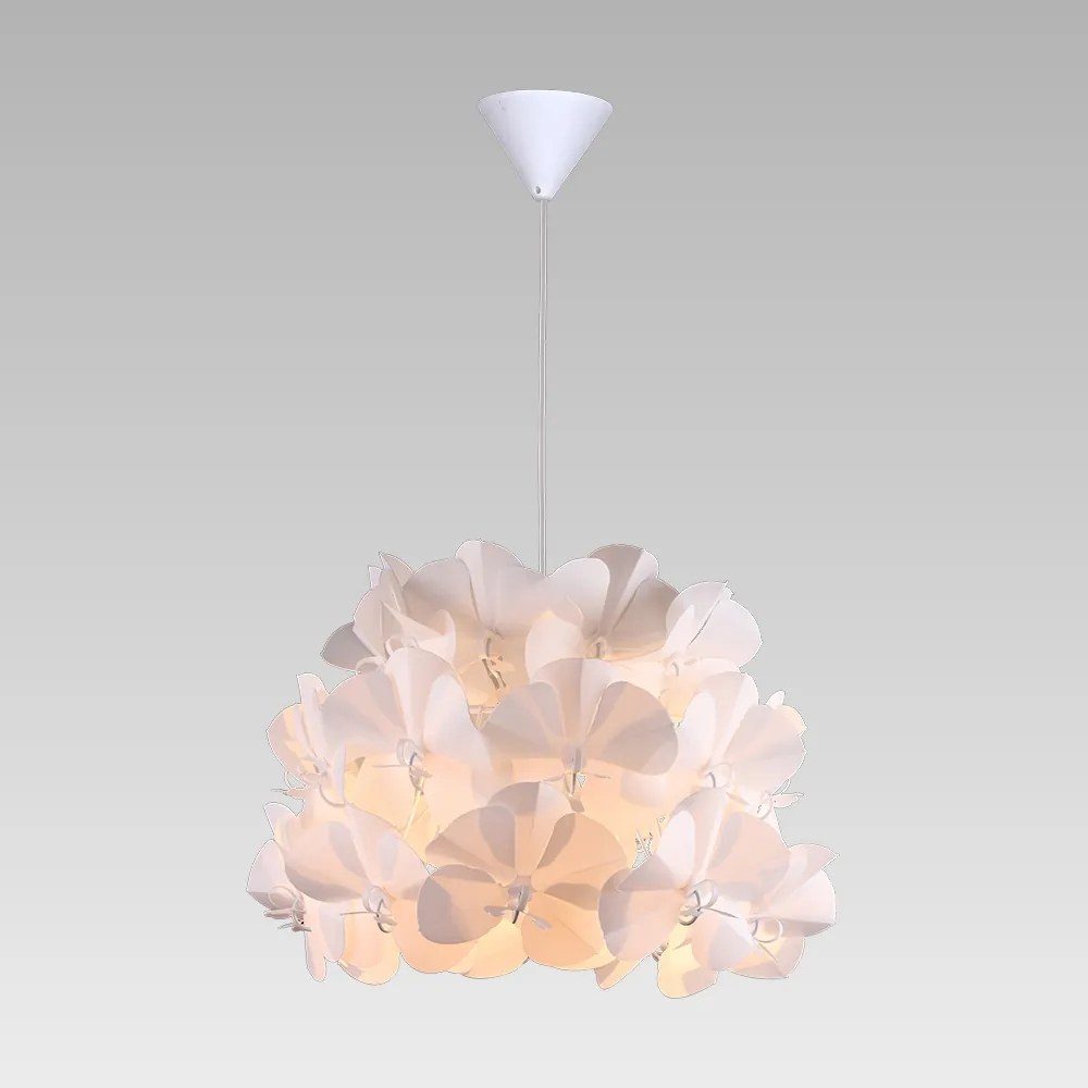 PREZENT Závěsný lustr do dětského pokoje BUTTERFLY, 1xE27, 60W, bílý 48502