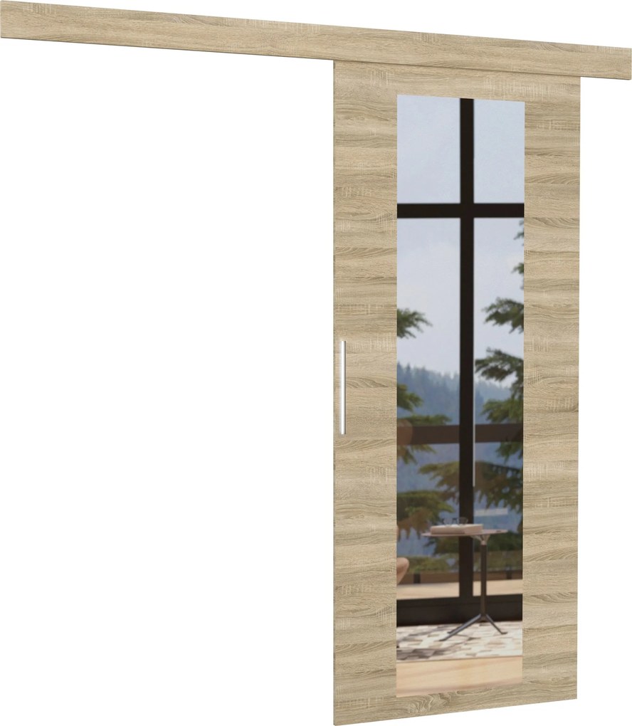 ADRK Furniture Posuvné nástěnné dveře BRIT 96 ADRK-SD-BRI-S-96