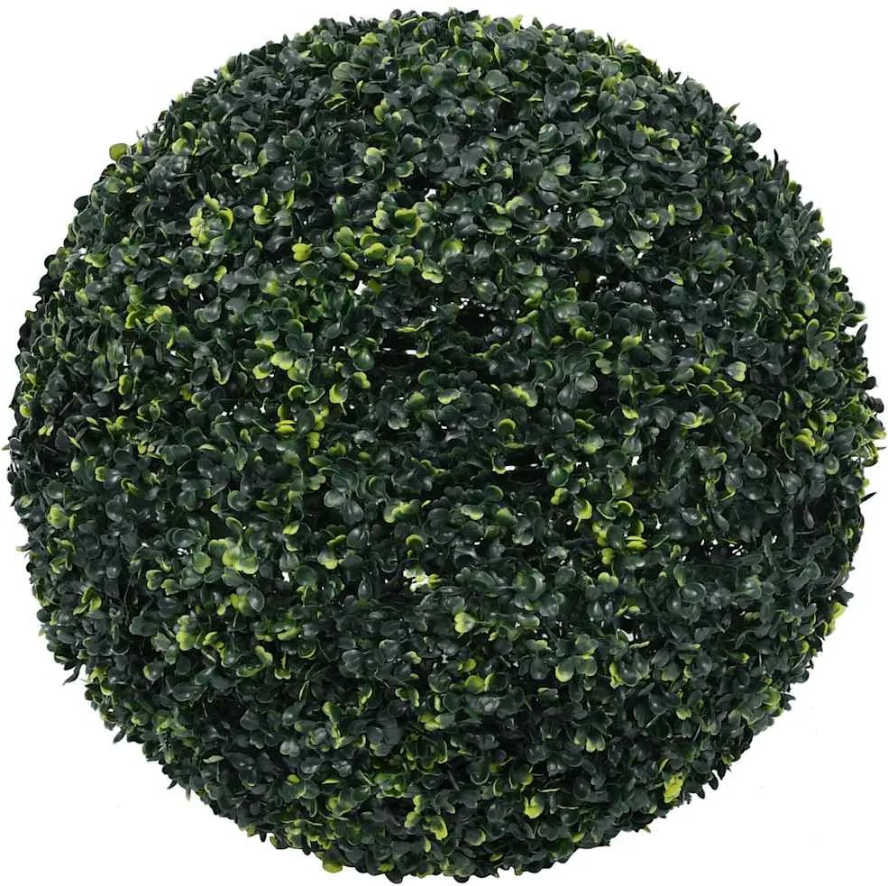 Umělé buxus koule s LED světly 2 ks zelené 52 cm 3335897