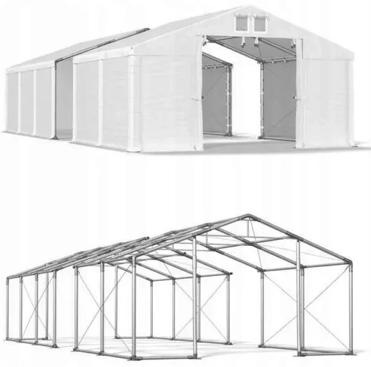 Das Company Výstavní stany 6x22 m Garáže DAS 560 WP | BIANO