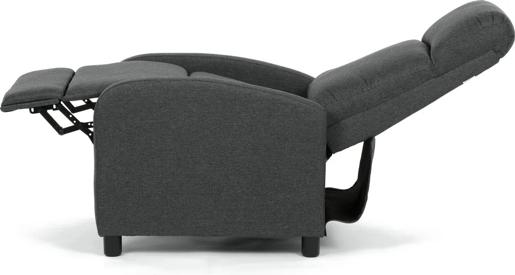 Autronic Polohovací křeslo s manuálním ovládáním TV-W3397 Barva potahu: Šedá