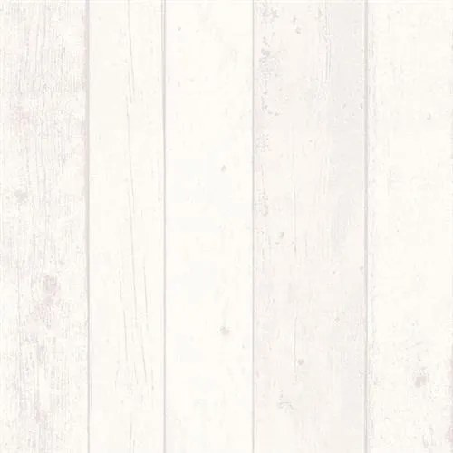 Vliesové tapety na zeď Wood´n Stone dřevěné desky bílé