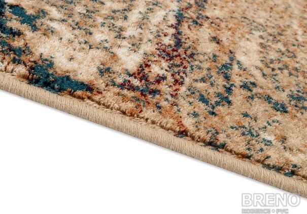 Breno Kusový koberec ISFAHAN ABRIO Dark Beige, 240x340 cm, Vícebarevné/Béžová