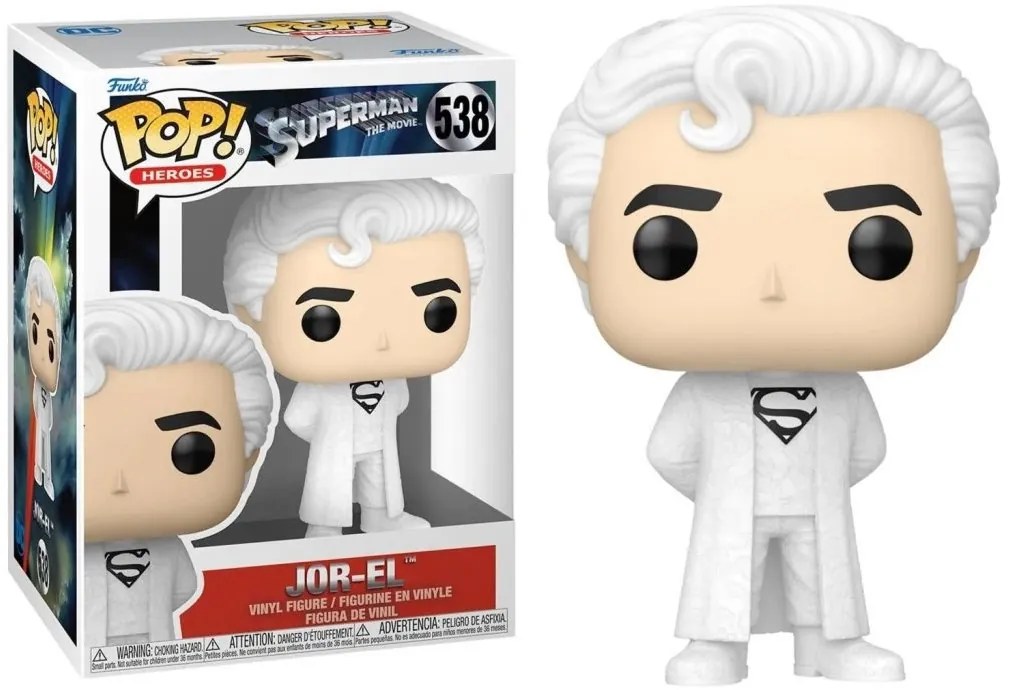 Funko pop! superman the movie jor el 538