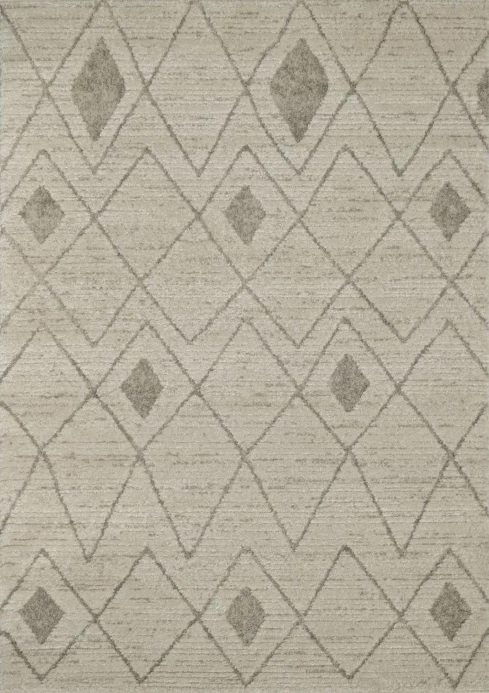 JUTEX Kusový koberec LUCIA 2255 160 bílý BARVA: Bílá, ROZMĚR: 160x230 cm