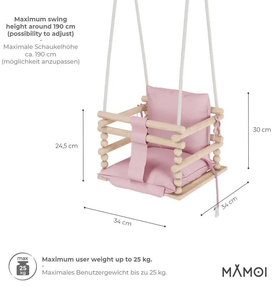 Houpačka dětská dřevěná (Houpačka dětská dřevěná)