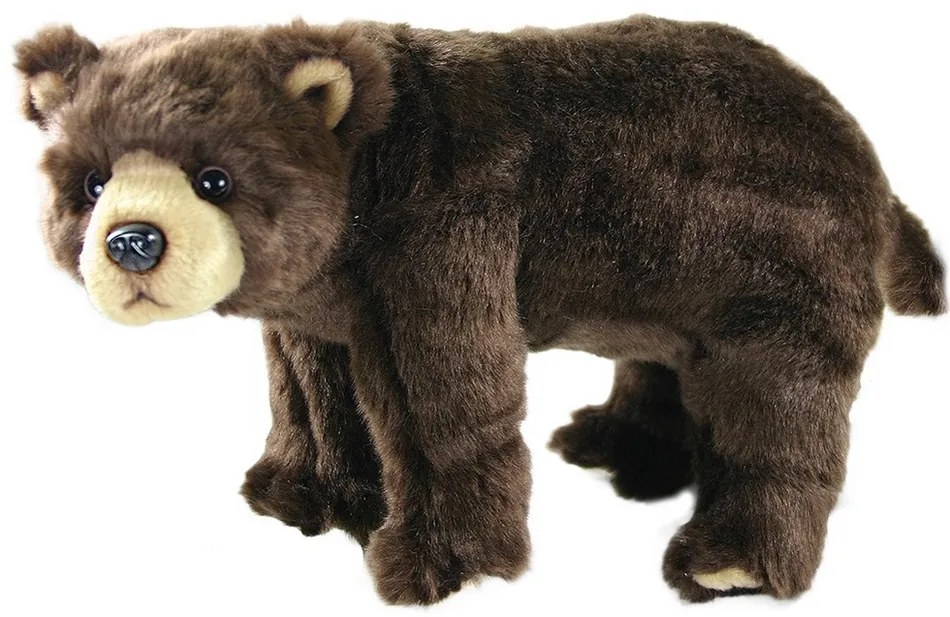 Rappa Plyšový medvěd hnědý, 40 cm