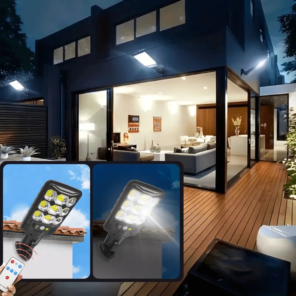 LightPro Solární LED světlo venkovní