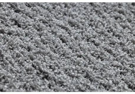 koberec kulatý VELVET MICRO šedá 90 hladký, Jednotný jednobarevný velikost kruh 133 cm | krásné koberce cz