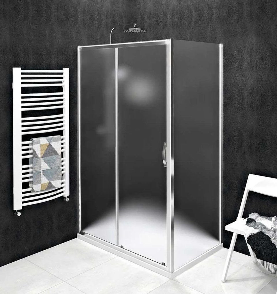 Gelco Sigma Simply - Sprchový kout 120x70 cm, L/P varianta, sklo Brick/chrom GS4212GS4370