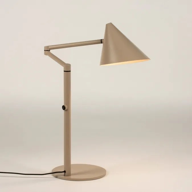 Stolní designová lampa Florentia Taupe