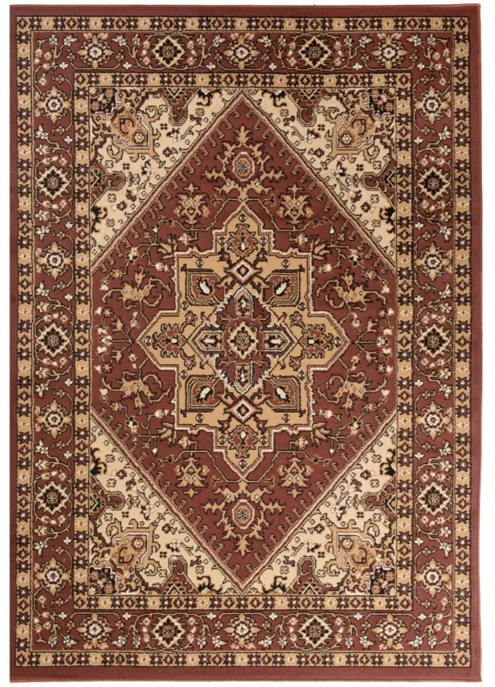 Kusový koberec PP Alier hnědý 80x150cm